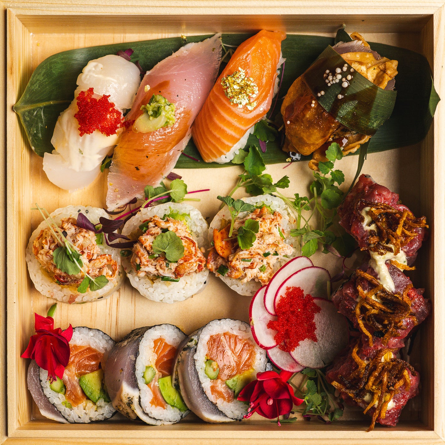 FishBox Sur Mesure - 14 mcx de Sushi personnalisé à Emporter | FISH